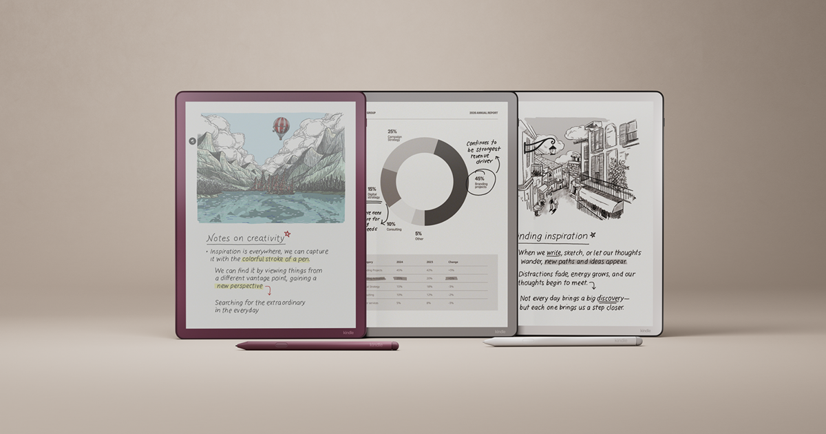 Amazon predstavio novu generaciju Kindle Scribea - Tableti @ Bug.hr