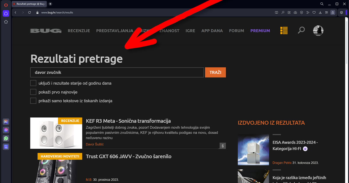 Bug - Kako do starih članaka? - Savjeti @ Bug.hr