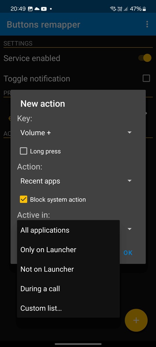 Buttons remapper - remapiranje hardverskih tipki na Android uređajima ...