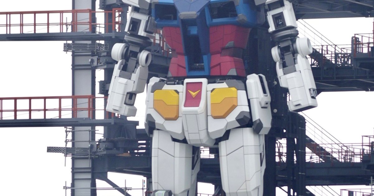 Divovski robot Gundam, viši od 18 metara, uskoro će prohodati ...