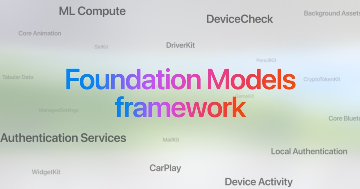 Foundation Models Framework, povijesni kontekst Appleovog otvaranja ...