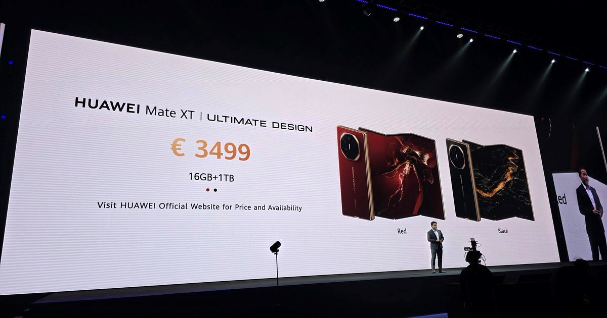 Huawei predstavio Mate XT, prvi trostruko preklopni mobitel sada na ...
