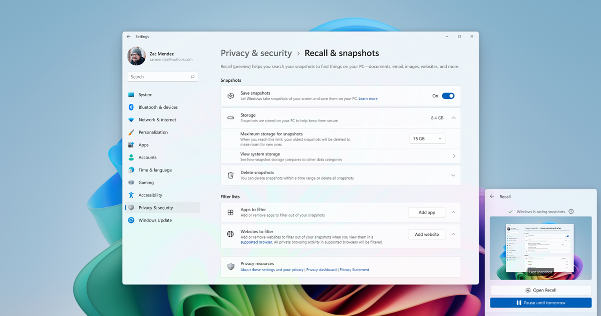 Microsoft popravlja Recall, još nepoznat datum lansiranja - Softver @ Bug.hr