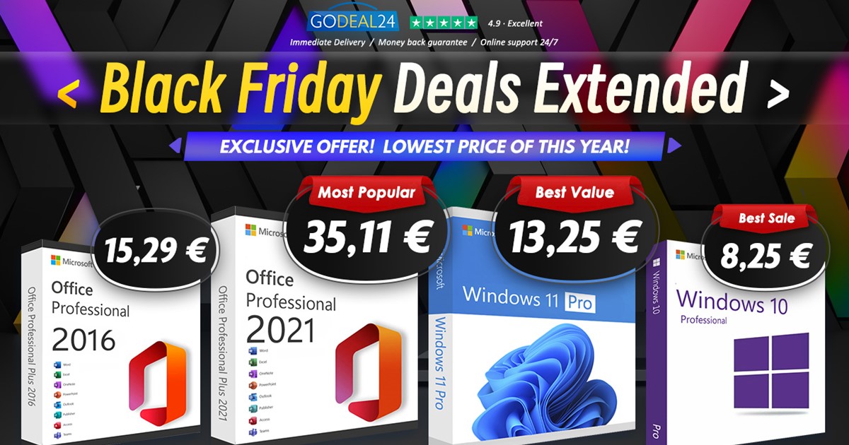 Posljednja prilika! Produljena Black Friday akcija - trajni Microsoft ...
