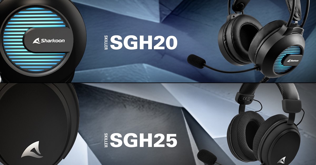 Sharkoon SGH20 i SGH25 - dva nova igraća headseta - PC periferija @ Bug.hr
