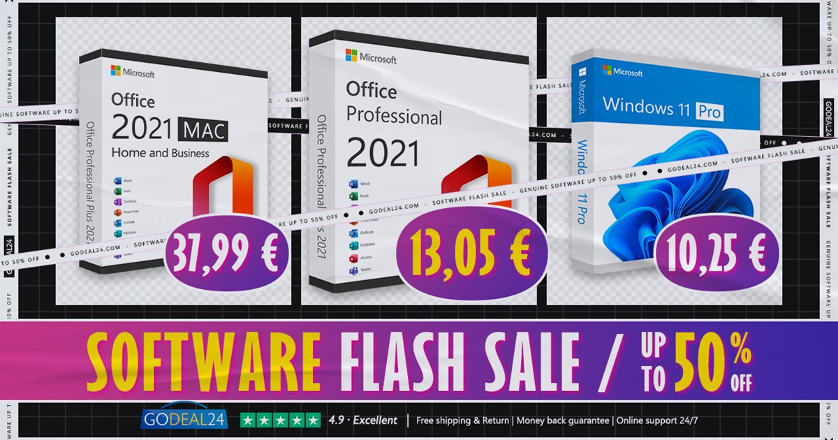 Uštedite do 90% - Office 2021 licenca samo 13,05 € - Promo @ Bug.hr