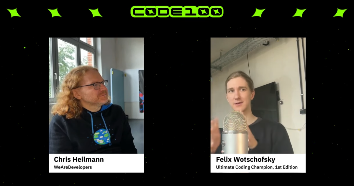 WeAreDevelopers CODE100 natjecanje u kodiranju dolazi u Zagreb - Natjecanja @ Bug.hr